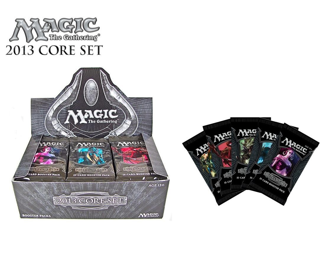 MAGIC THE GATHERING 2013 CORE SET SEALED BOOSTER PACKS X 5 *NEW* | eBay