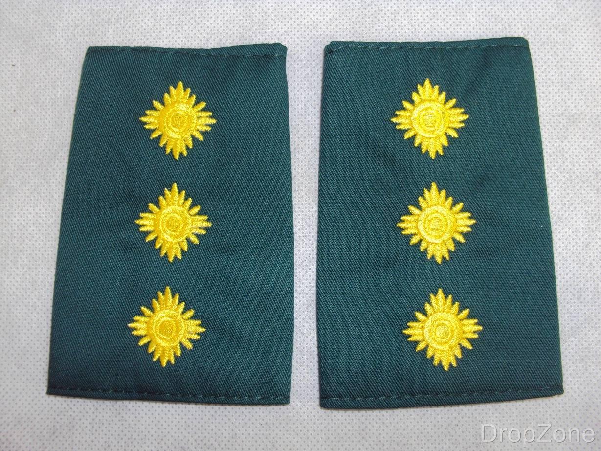 Pair of Ambulance Service Epaulettes / Rank Slides Assorted Ranks