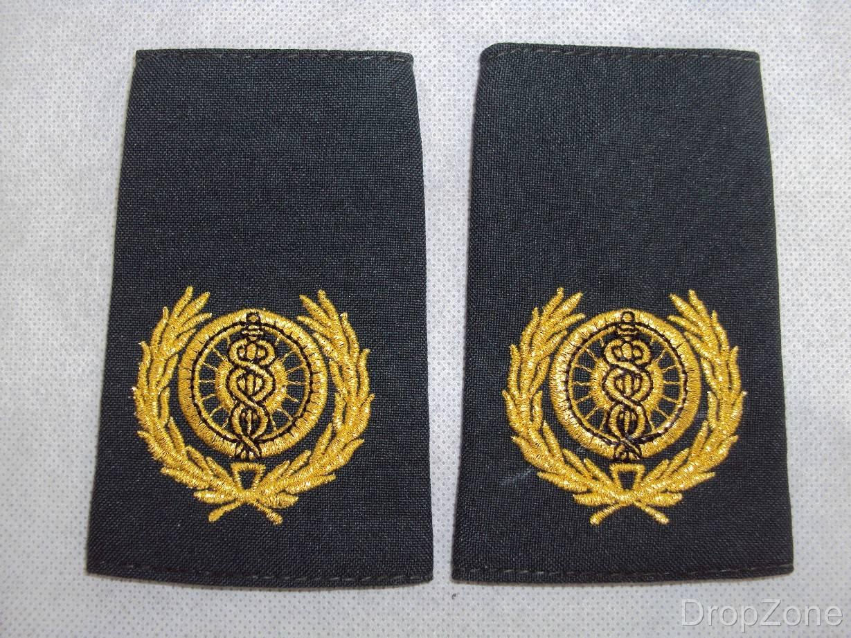 Pair of Ambulance Service Epaulettes / Rank Slides Assorted Ranks