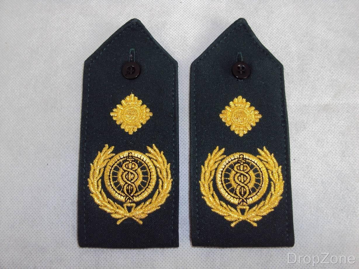 Pair of Ambulance Service Epaulettes / Rank Slides Assorted Ranks
