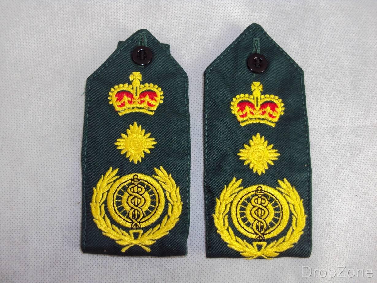 Pair of Ambulance Service Epaulettes / Rank Slides Assorted Ranks | eBay