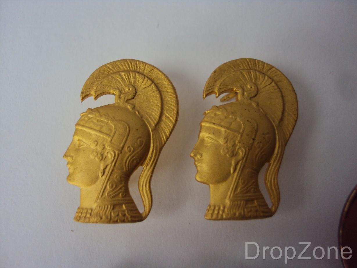 US Women's Army Corps WAC Collar Insignia Assorted, Subdued, Enlisted ...