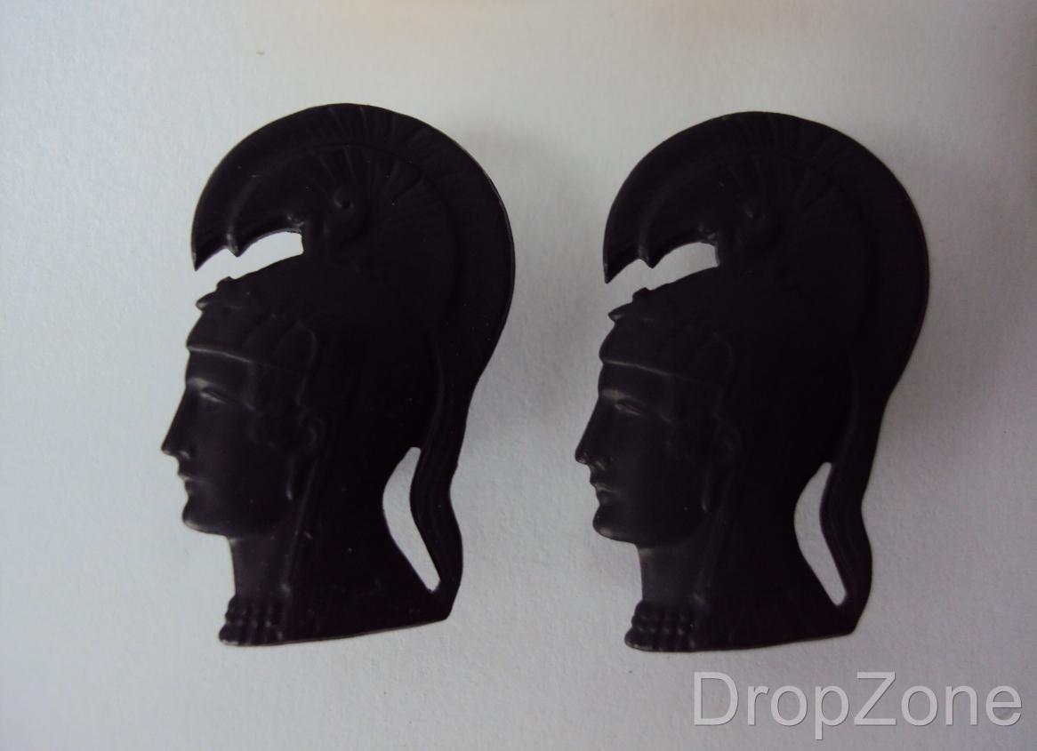 US Women's Army Corps WAC Collar Insignia Assorted, Subdued, Enlisted ...