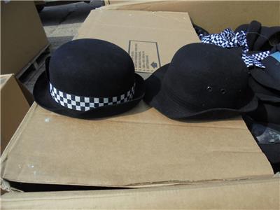 WHOLESALE British Police Women Police Constable WPC Bowler Caps/Helmet ...