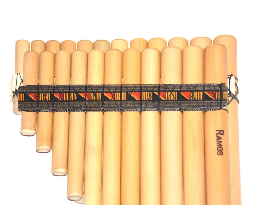 ANTARA ANDEAN PAN FLUTE SIKU -23 PIPES -SEE VIDEO - FROM PERU