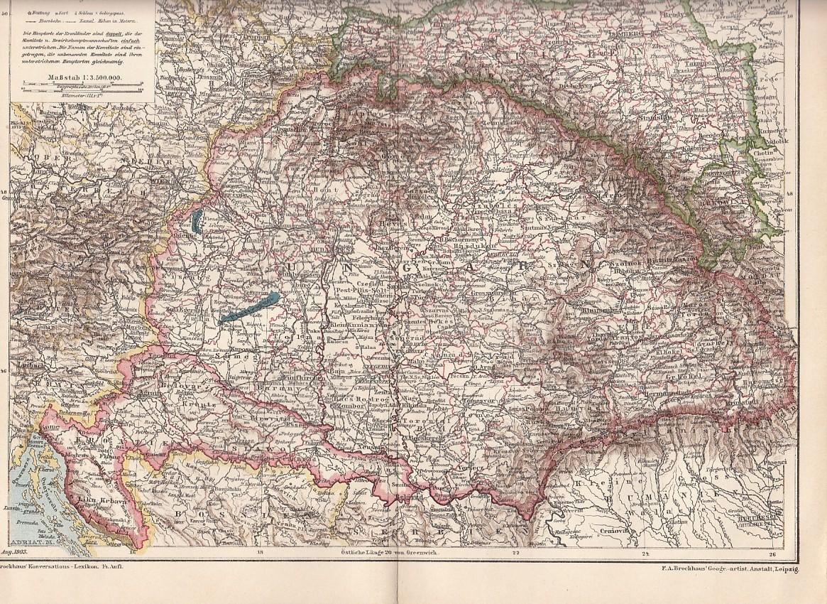 c. 1890+ HUNGARY POLAND UKRAINE MOLDOVA CROATIA SLOVENIA ROMANIA ...