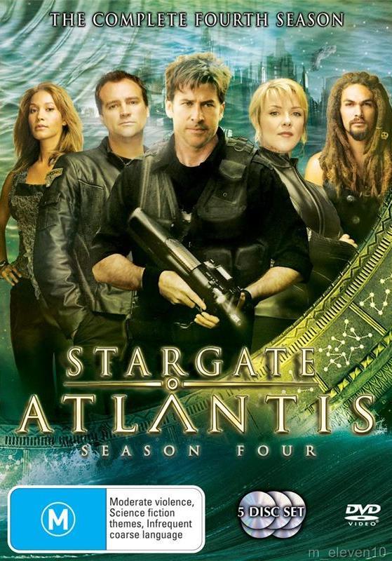 Stargate Atlantis TV Series SEASON 4 = NEW R4 DVD | eBay