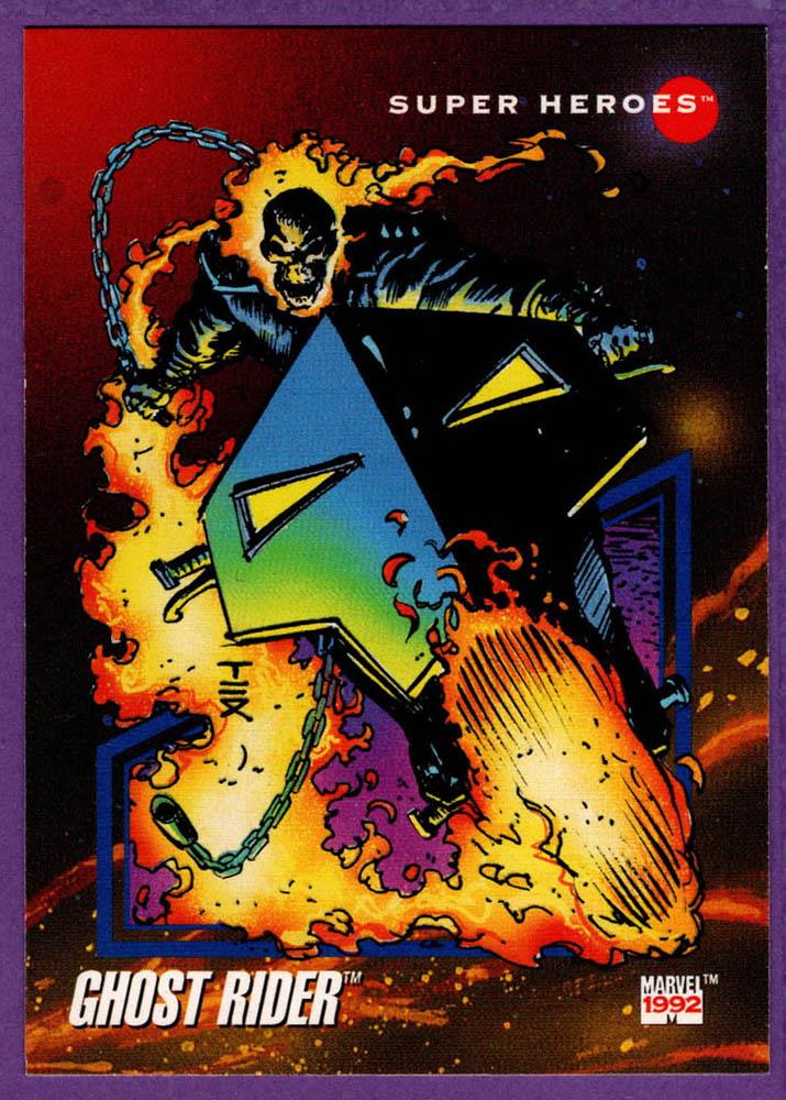 Marvel Superhero Ghost Rider Trading Cards - 1990-94 - U Pick - RARE ...
