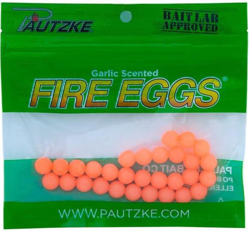 Pautzke Garlic Scented Fire Eggs Red Chartreuse Pink Orange Choice of ...