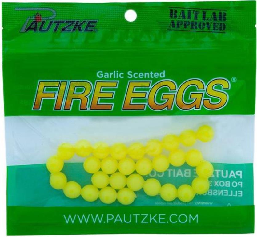 Pautzke Garlic Scented Fire Eggs Red Chartreuse Pink Orange Choice of ...