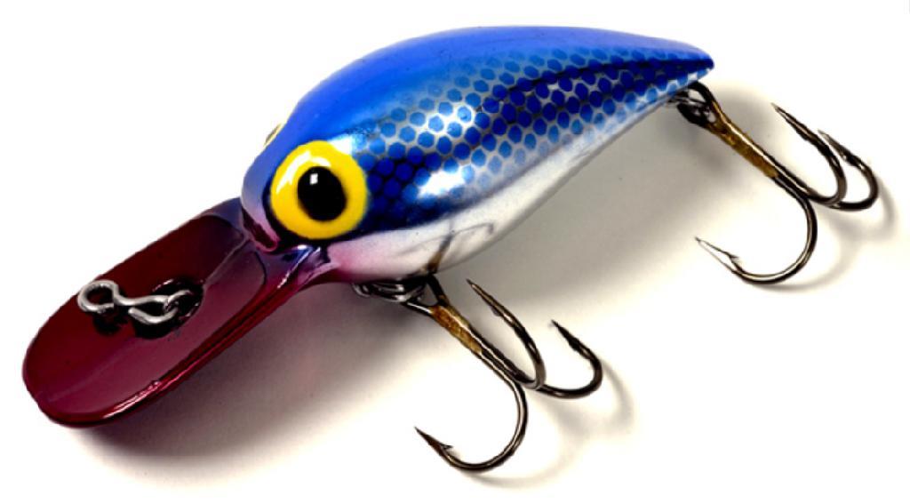 Brad's Wiggler 3/8 oz Fishing Bass Plug Diver Crankbait 3" Choice of ...