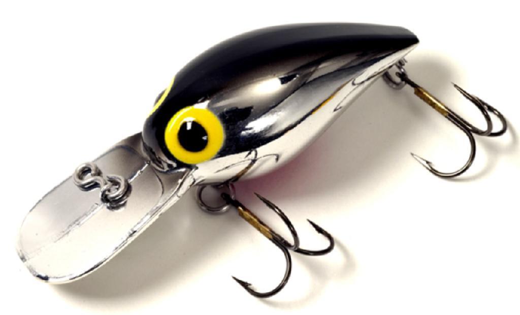 Brad's Wiggler 3/8 oz Fishing Bass Plug Diver Crankbait 3" Choice of ...