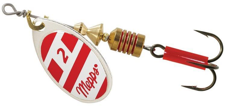 Mepps Aglia Spinner Treble Hook Hot Orange 1/6 Oz B2 HO for sale online ...