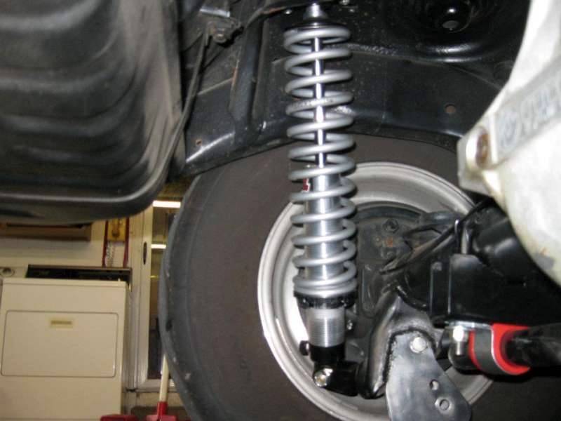 Rear Coil Over Kit | QA1 18 Way Single Adjustable Shocks & 150# Springs ...