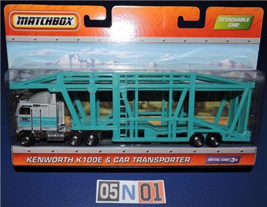 Matchbox Super Convoy Kenworth K-100E Car Transporter Mint Boxed Rare!