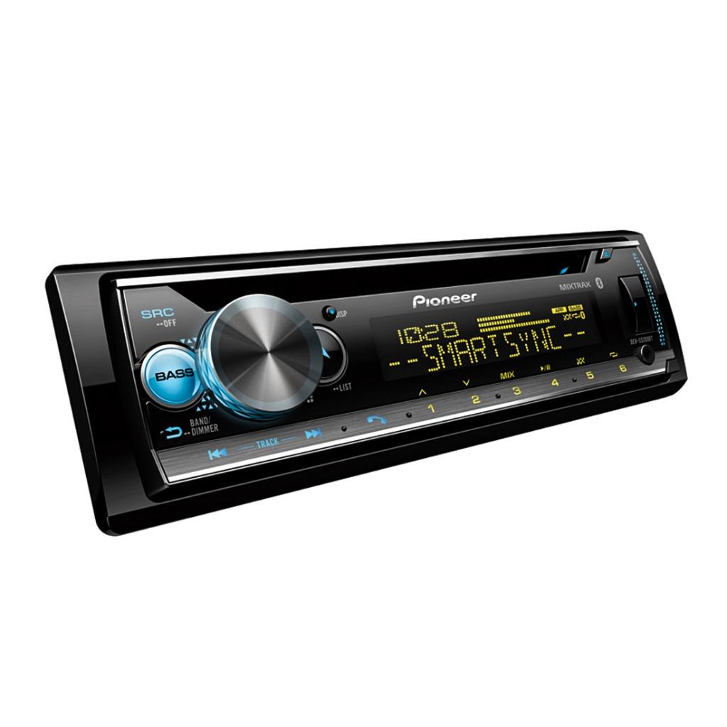 Pioneer DEH-S5200BT 1-DIN In-Dash CD Bluetooth MIXTRAX Smart Sync App ...