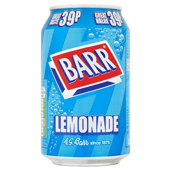 Pack of 24 Barr American Soft Fizzy Sparkling Drinks Cans 330 ml each ...