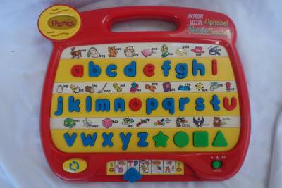 VTECH LITTLE SMART ALPHABET PHONICS TEACHER - EDUCATIONAL TOY - WORDS ...