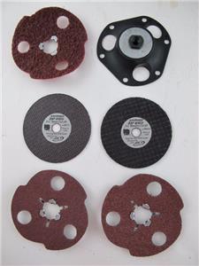 RotoZip NEW Zip Mate 3 1/2" Right Angle Wheel Attachment, 5 Discs ...