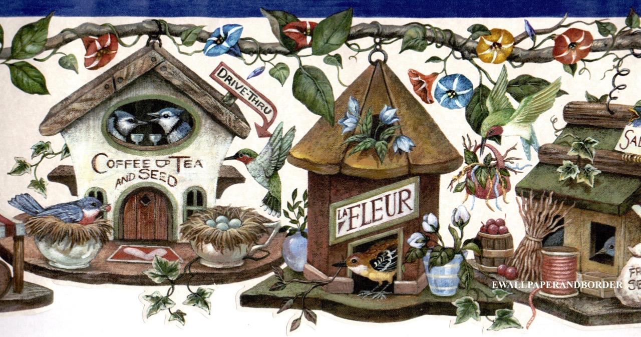 rustic wallpaper borders