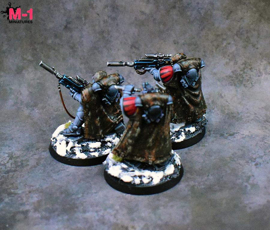 Warhammer 40k Space Wolves Primaris Eliminators M1 painted | eBay