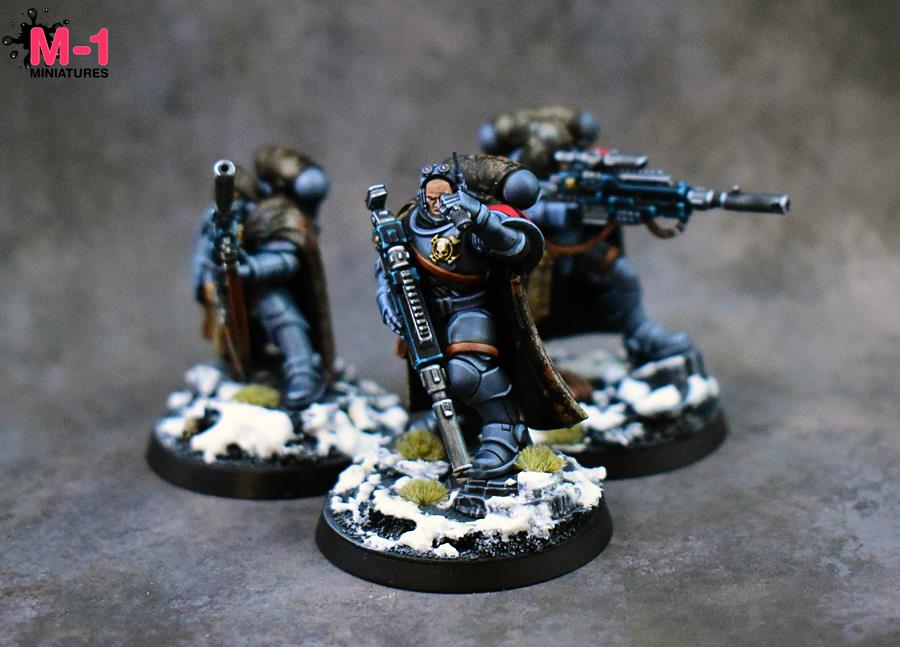 Warhammer 40k Space Wolves Primaris Eliminators M1 painted | eBay