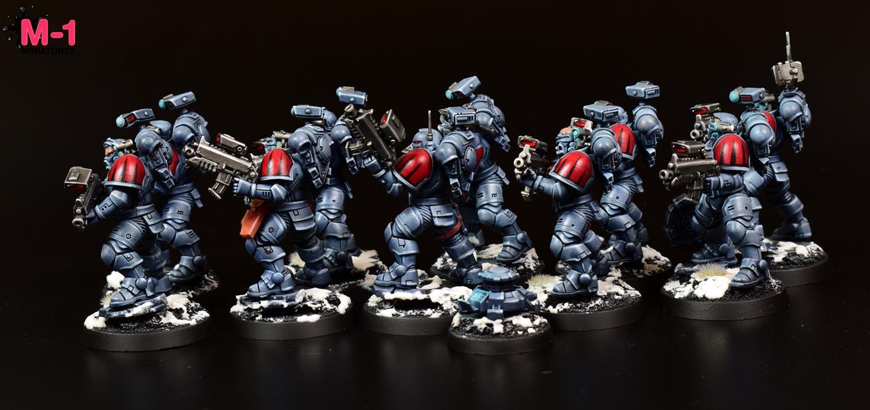 Warhammer 40k Space Wolves Primaris Incursors M1 painted | eBay