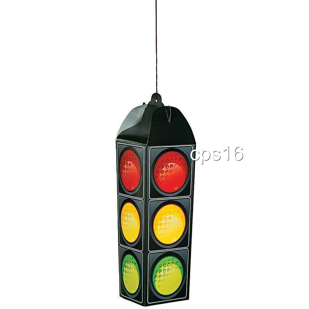 Traffic Light Hanging Car Racing Party Ceiling Decoration...Prop ...