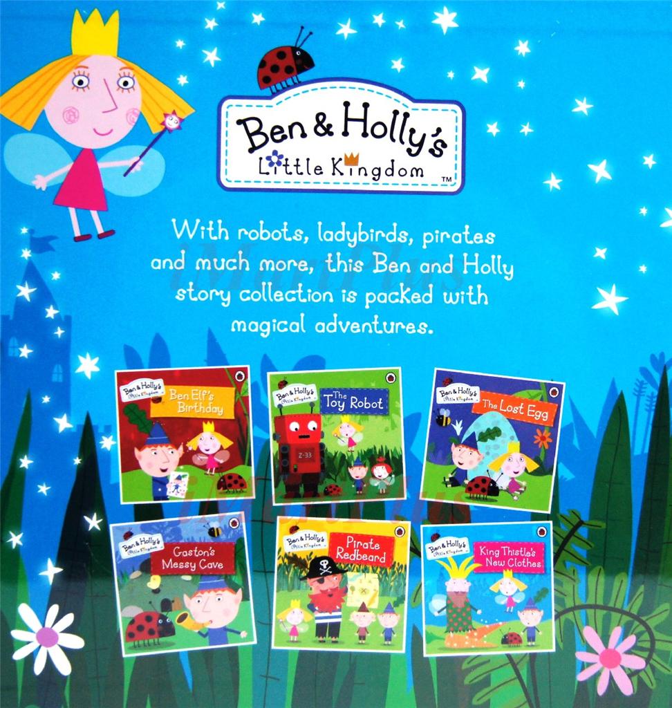 Ben And Holly's Story Box 6 Books Collection Set Little Kingdom Hard ...
