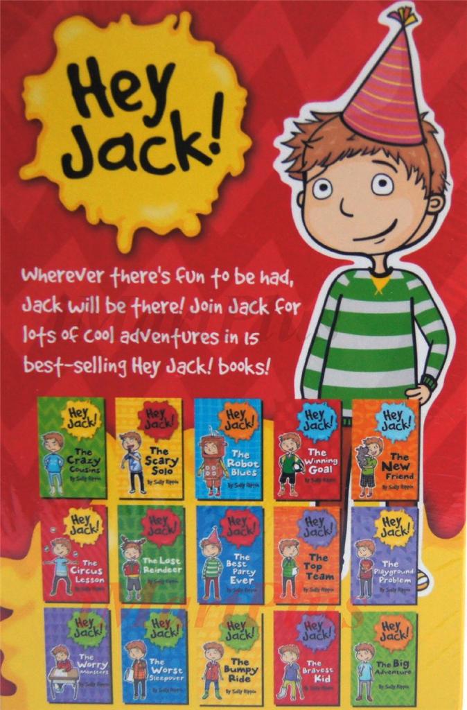 Hey Jack ! What a Lot of Books! Collection 15 Books Box Set By Sally ...