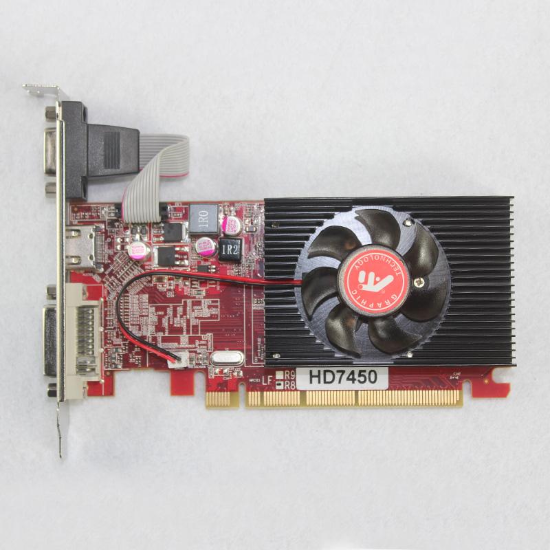AMD Radeon HD 7450 2048MB/2GB GDDR3 PCI-E Video Graphics Card HDMI 64b ...
