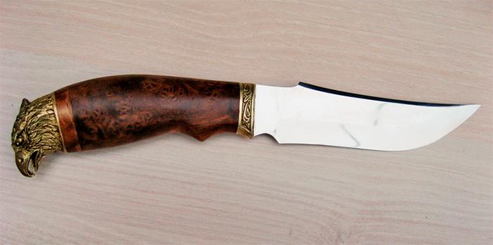 Set Knife Finger Guard Bolster Pommel SNAKE PYTHON for Custom Knife ...