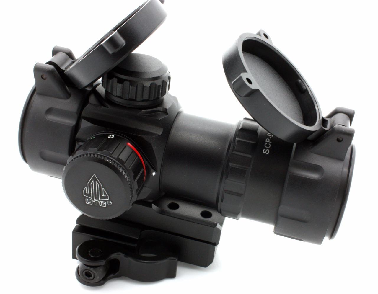 UTG LEAPERS 4.2" ITA Tactical Red Green Dot CQB Reflex Sight QD Riser ...