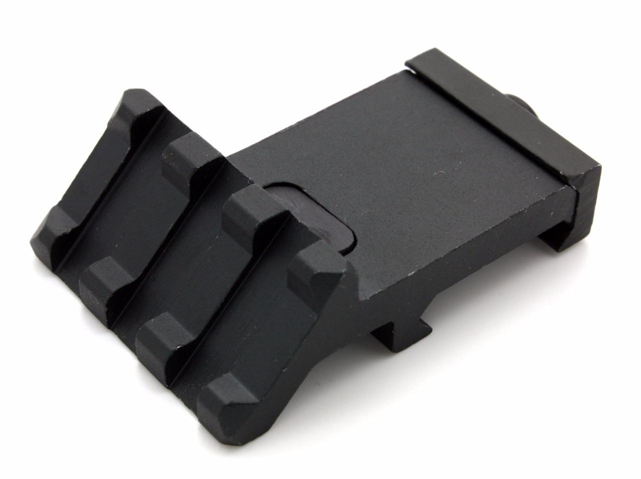 Low Profile Tactical 45 Degree Offset Angle Mount 3 Slot Picatinny ...