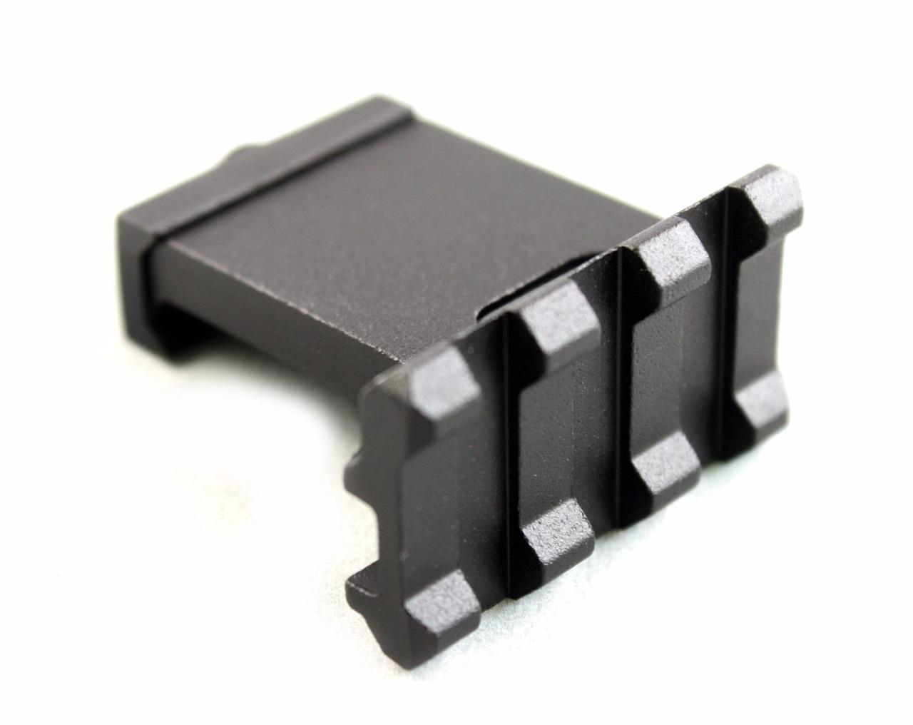 Low Profile Tactical 90 Degree Offset Angle Mount 3 Slot Picatinny ...