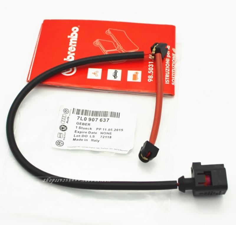 Buy New Original Front Brake Pad Sensor 7L0907637 Fit For AUDI Q7 VW ...