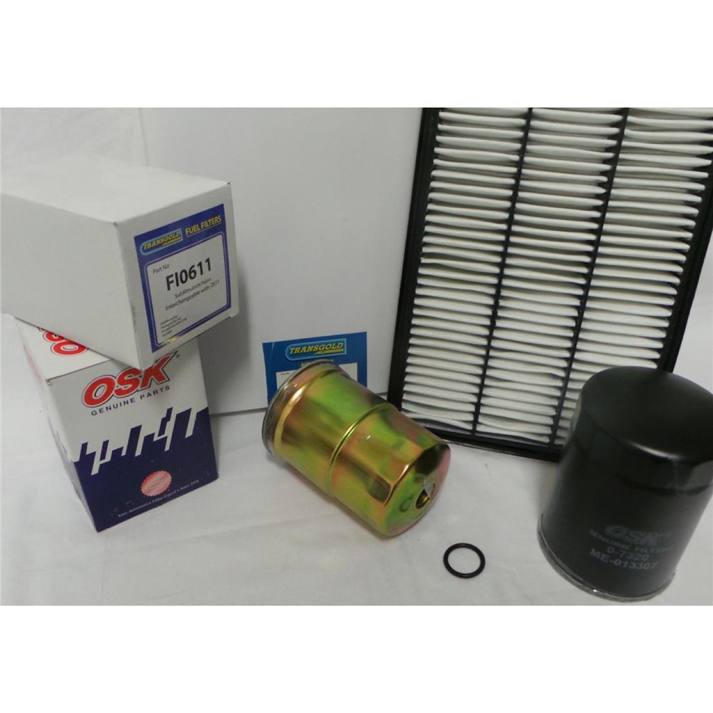 MITSUBISHI PAJERO 3.2L, 2.8L TURBO DIESEL NM NP AIR OIL FUEL FILTER ...