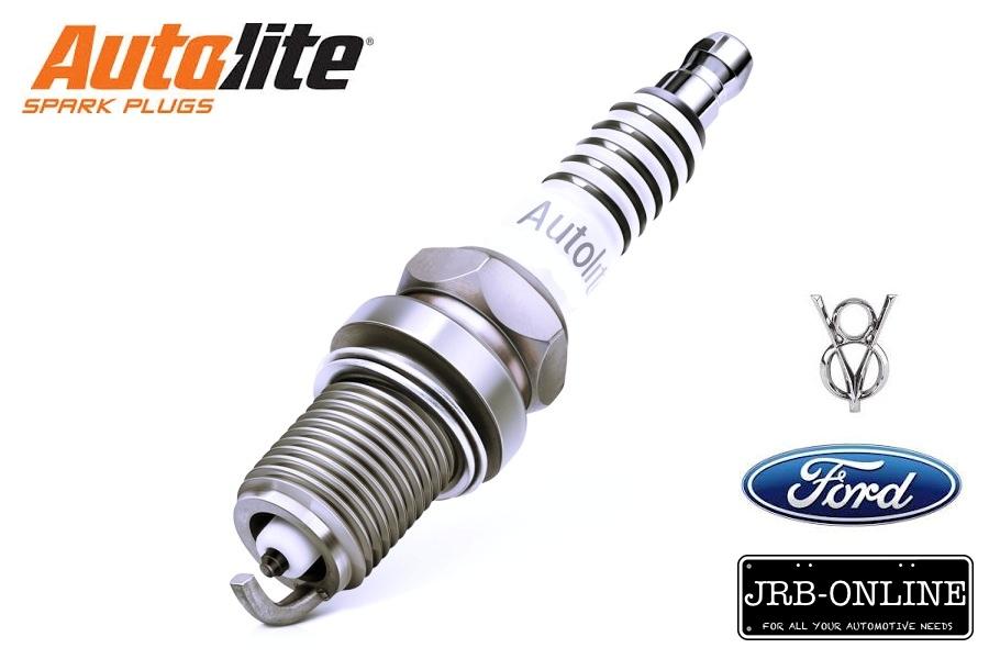 FORD F100, F150, F250, F350 AUTOLITE SPARK PLUGS 5.0L V8 CARBY + EFI 6/ ...