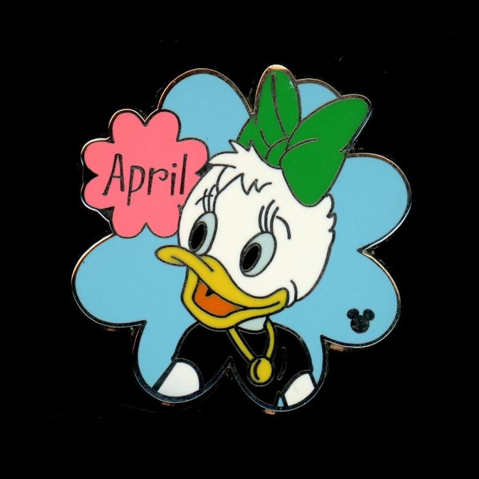 WDW Global Lanyard Series Flower April Disney Pin 37460 | eBay