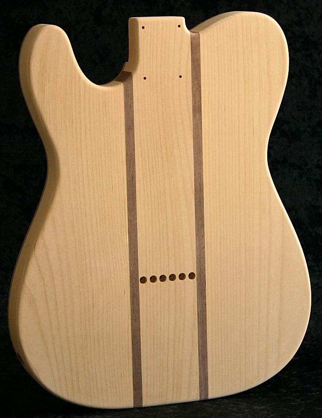 Telecaster Body / Walnut / Alder / HH Tele Guitar Body