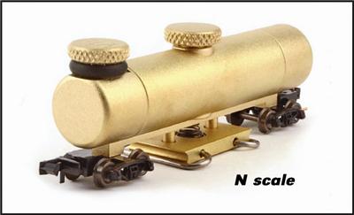 CMX N SCALE BRASS CLEAN MACHINE - TRACK CLEANING CAR + EXTRA PADS | eBay