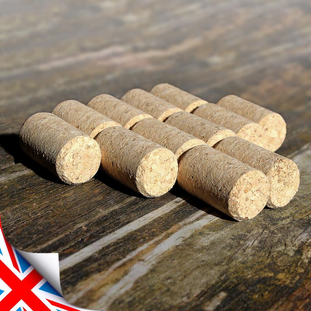 Natural Straight CORKS 22x 38mm for Standard Wine Bottle or any craft ...