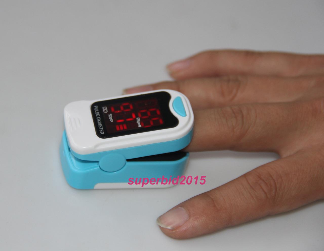 2016 LED Fingertip Pulse Oximeter oximetry spo2 monitor pulse rate ...
