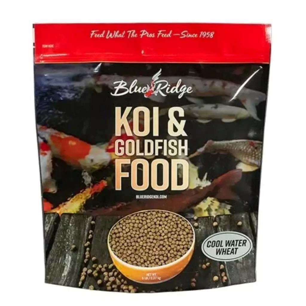 Blue Ridge Fish Hatchery "Koi & Goldfish Food" 5 or 10 LBS Cool Water ...