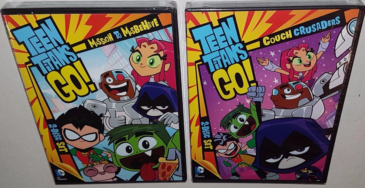 TEEN TITANS GO COMPLETE SEASON 1 PARTS 1 & 2 BRAND NEW SEALED R4 DVD ...