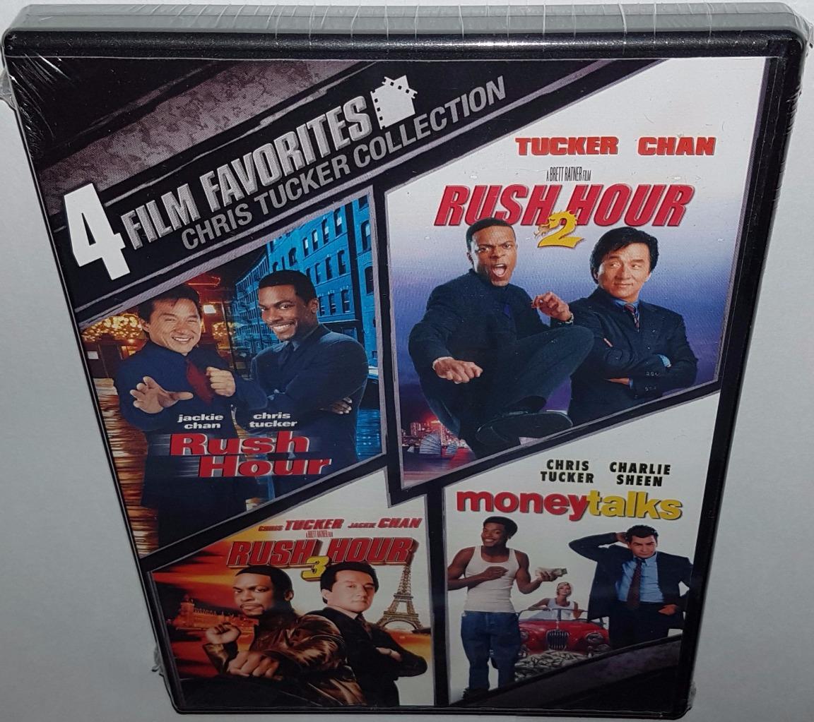 4 FILM FAVORITES CHRIS TUCKER COLLECTION NEW SEALED R1 DVD RUSH HOUR 1 ...