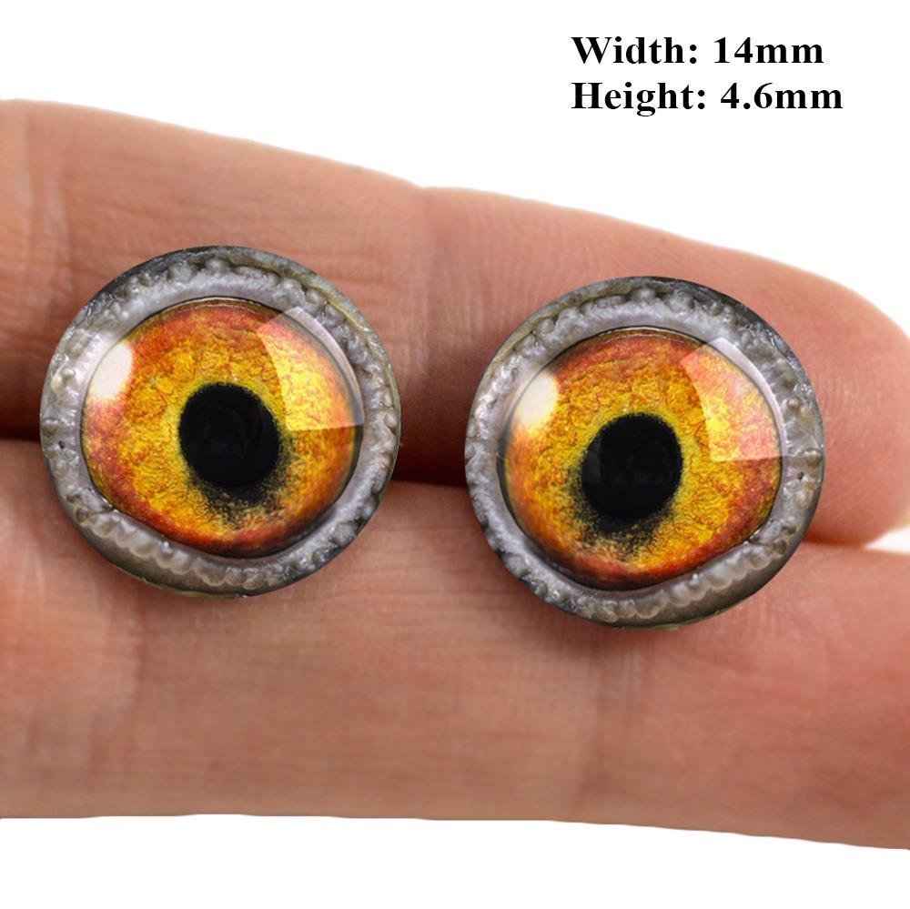Glass Bird Eyes -PIXEL FREE- Realistic Animal Taxidermy Craft Eyeballs ...