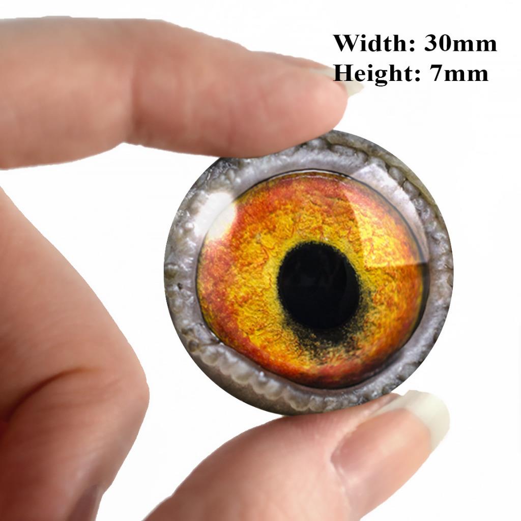 Glass Bird Eyes -PIXEL FREE- Realistic Animal Taxidermy Craft Eyeballs ...