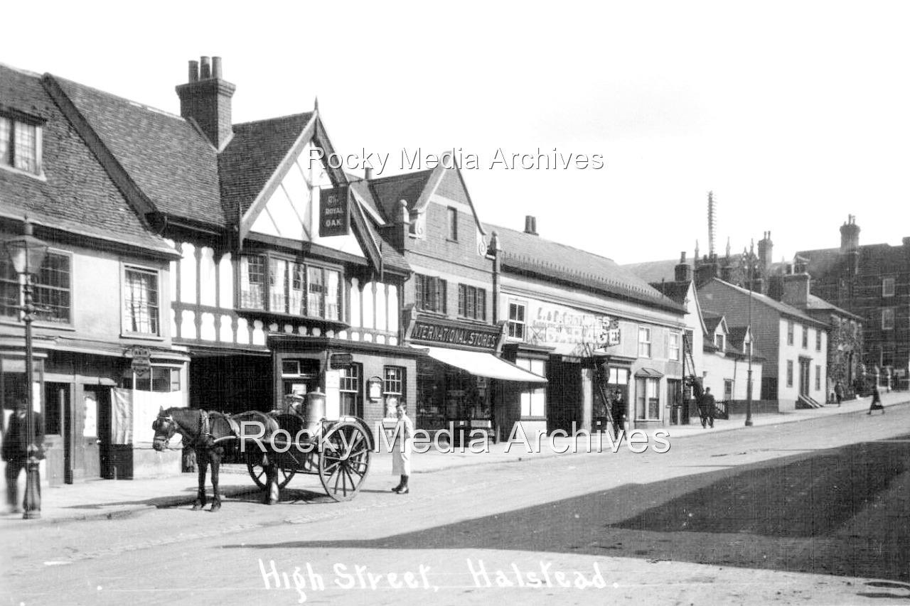 Qlp-17 Street View, The High Street, Halstead, Essex. Photo | eBay