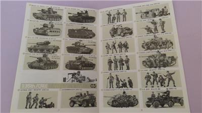 VTG TAMIYA MODELS ADVERTISING CATALOGUE MILITARY BOOKLET tank aircraft ...